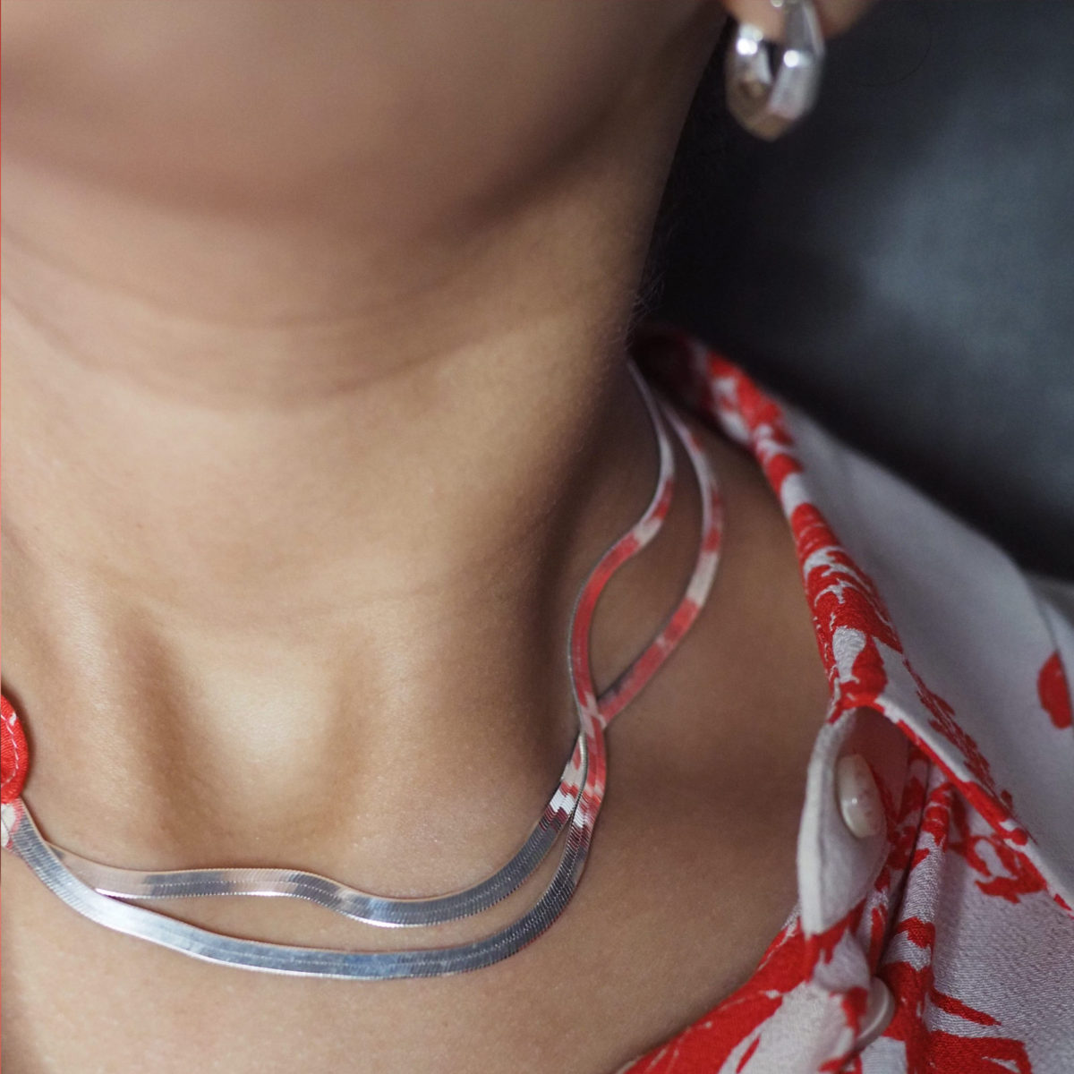 925 Sterling Silver Serpentine Chain (unisex) | Melt Jewellery