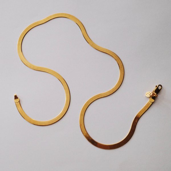 925 Sterling Silver Serpentine Chain (unisex) | Melt Jewellery